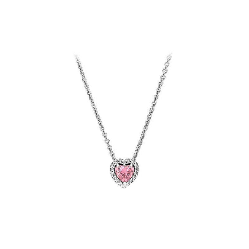 Collar Corazon Rosa – Charm Factory