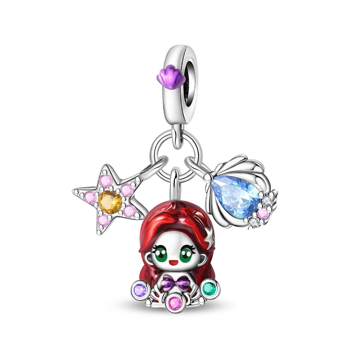 Colgante Princesa Ariel – Charm Factory
